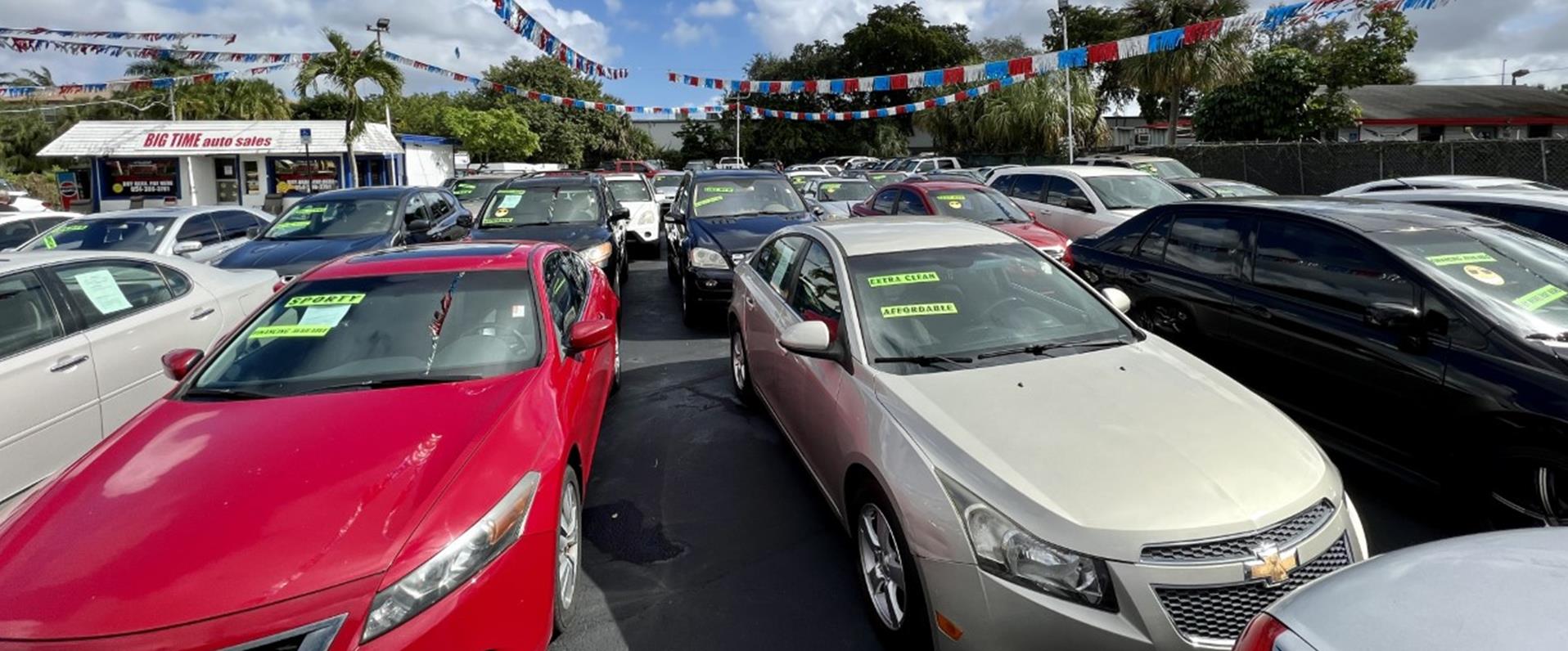 Used Cars North Lauderdale FL | Used Cars & Trucks FL | Big Time Auto ...