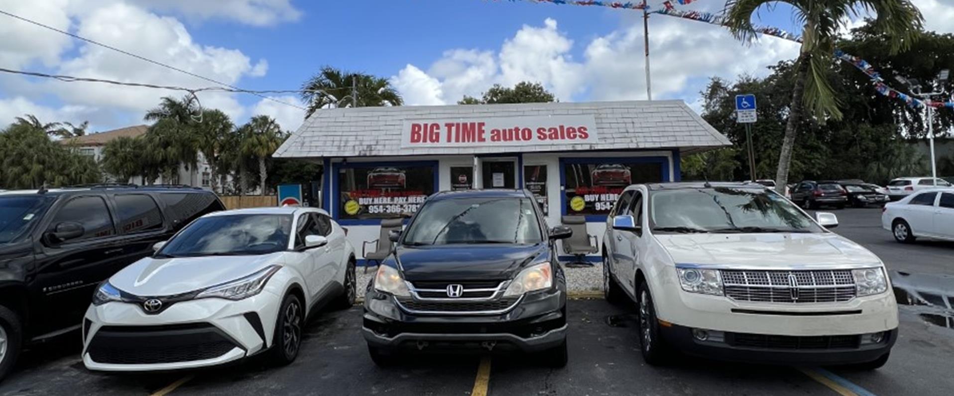 Used Cars North Lauderdale FL | Used Cars & Trucks FL | Big Time Auto ...