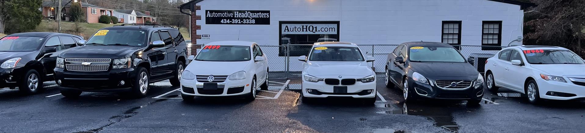 Used Cars Farmville VA | Used Cars & Trucks VA | Automotive Headquarters