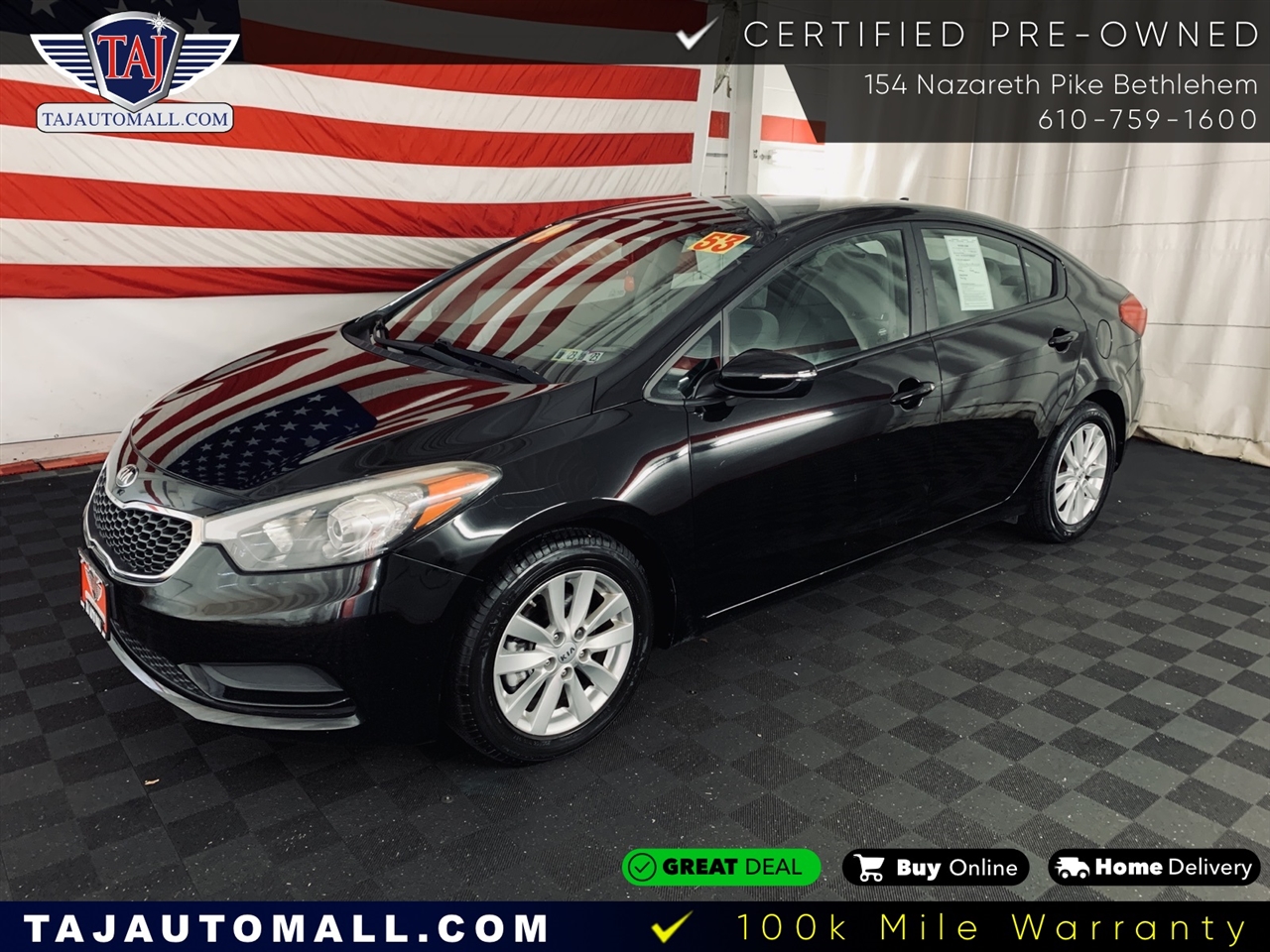 Used 2016 Kia Forte LX for Sale in Bethlehem PA 18020 Taj Auto Mall