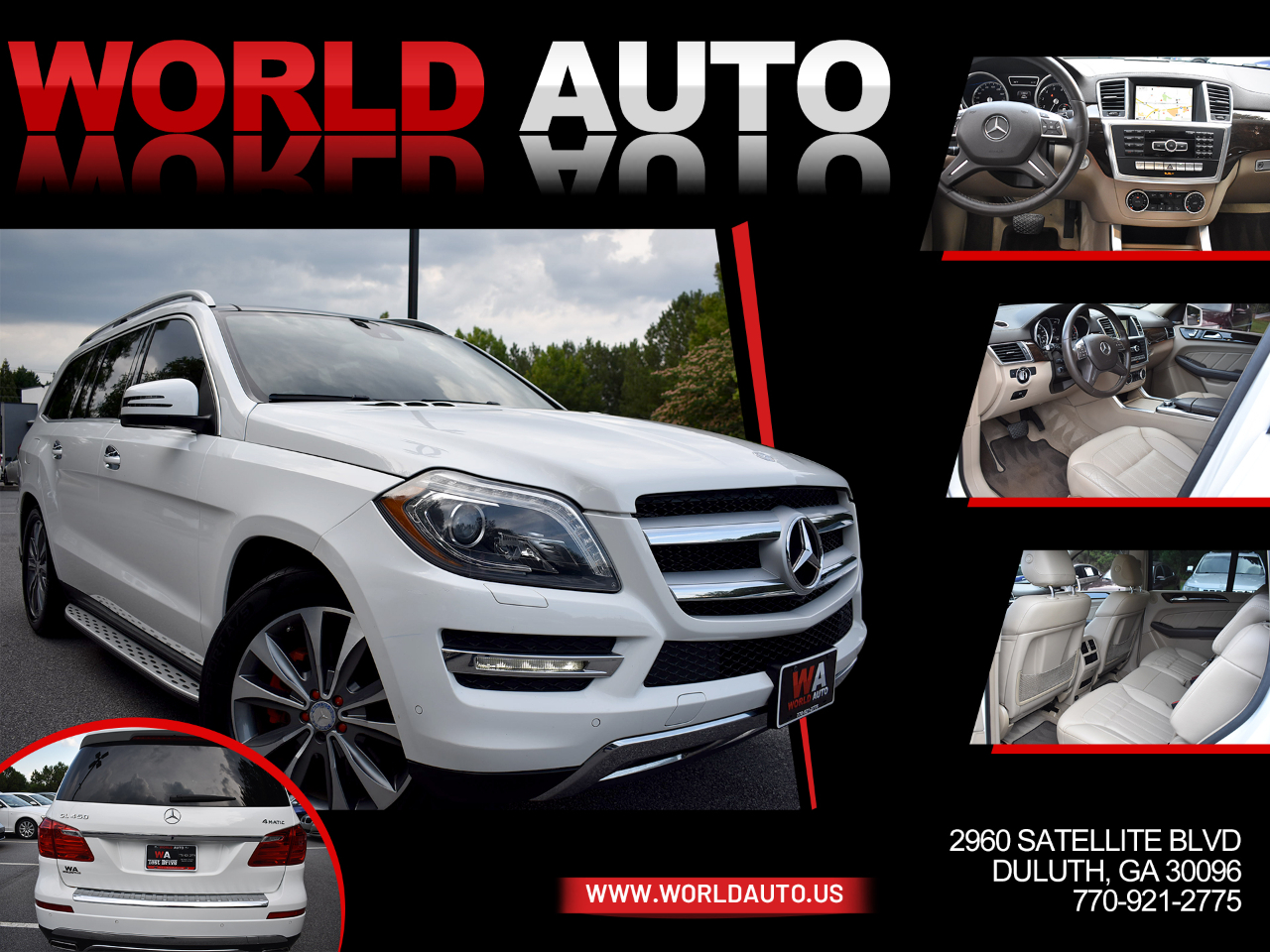 2016 Mercedes-Benz GL-Class GL450 4MATIC