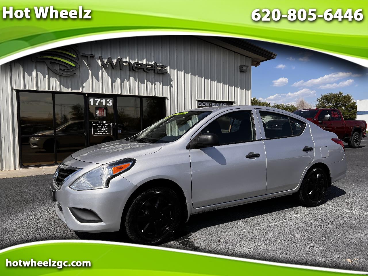 Nissan Versa Note Black Rims