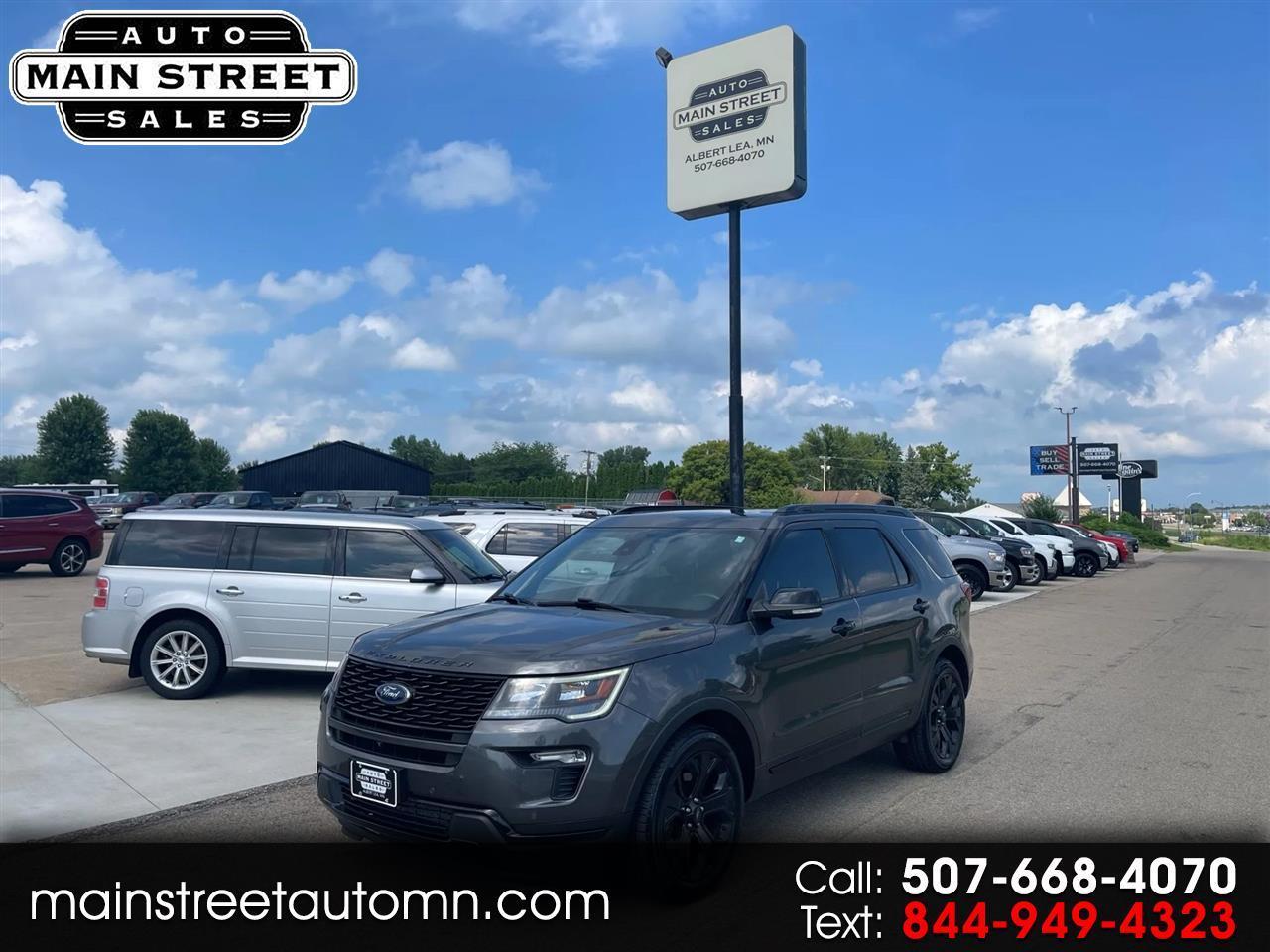 2019 Ford Explorer Sport SUV 4D