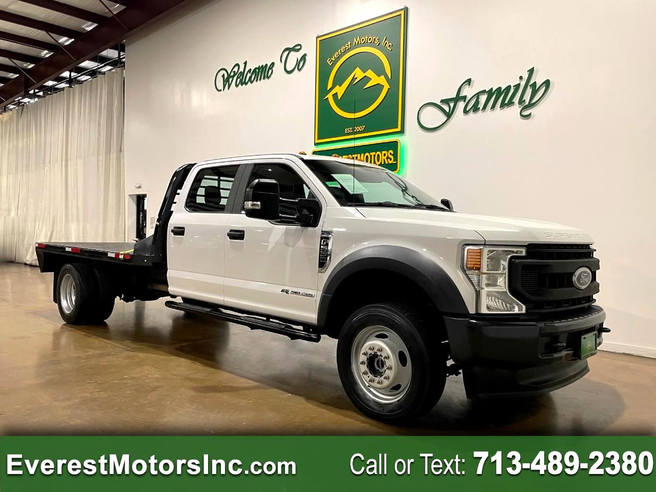 2020 Ford Super Duty F-550 DRW XL CREW CAB 4X4 DIESEL LWB 11FT FLATBED ...