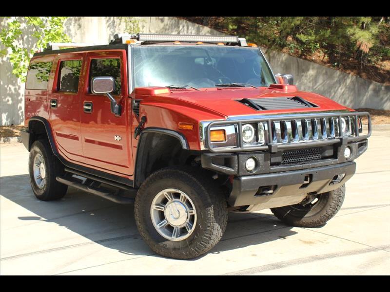 Orange Hummer H2