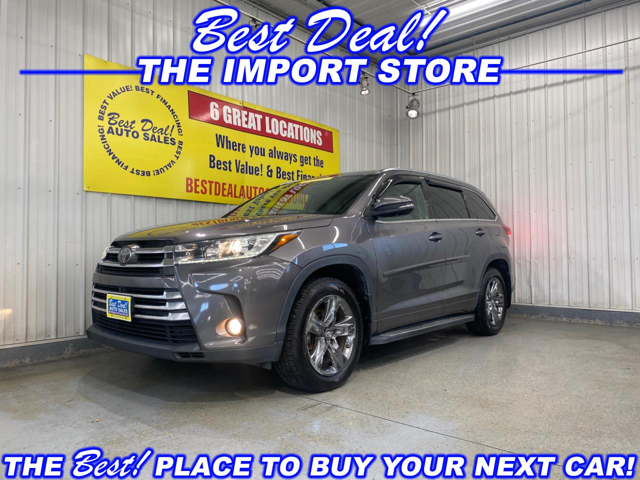 2018 Toyota Highlander Limited Platinum AWD V6