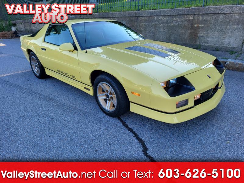 1986 Camero Z28 New Arrival! 1986 Chevrolet Camaro IROC Z With Just