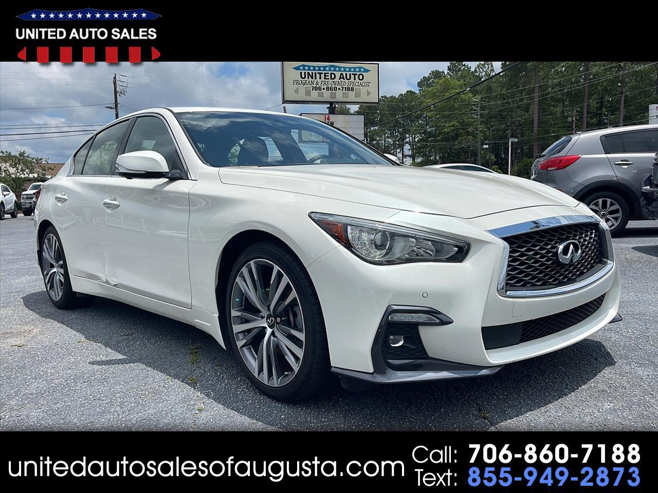 Infiniti Q50 2022 White