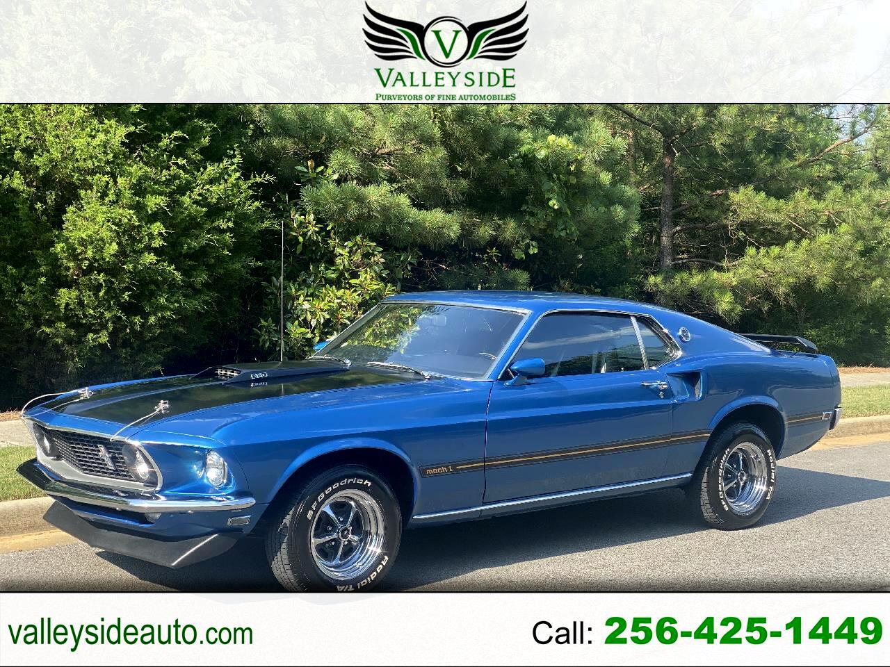 69 Mustang Fastback Blue