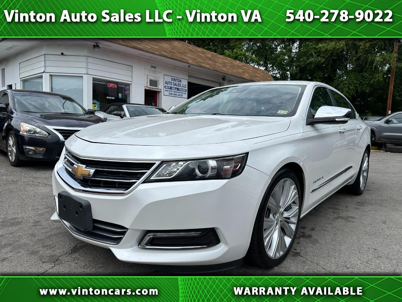 2015 Chevrolet Impala 4dr Sdn LTZ w/2LZ
