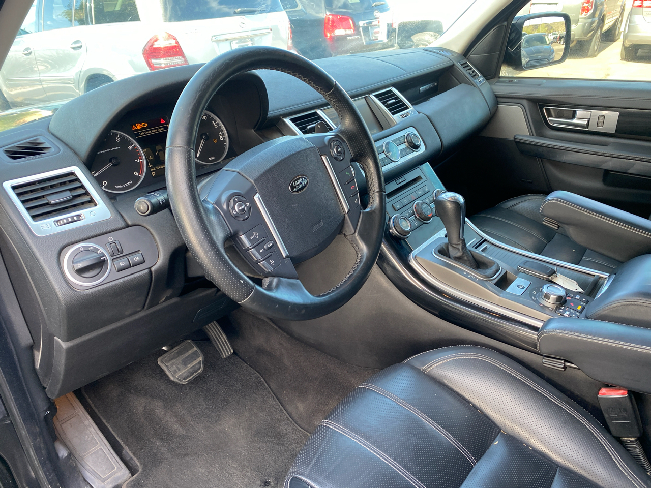Range Rover Sport 2010 Black Interior