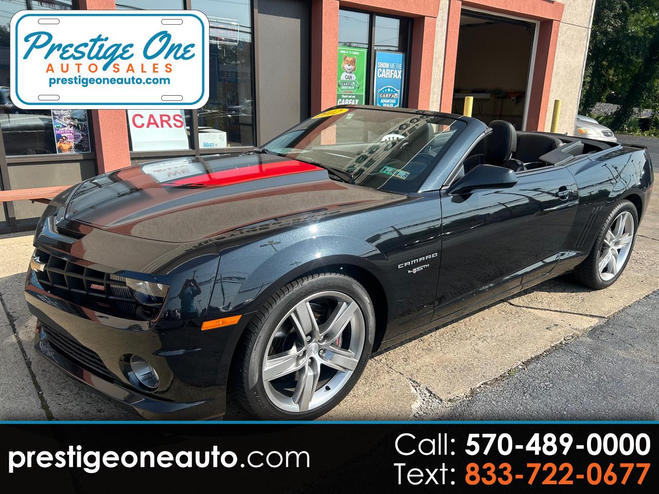 2012 Chevrolet Camaro Convertible 2SS