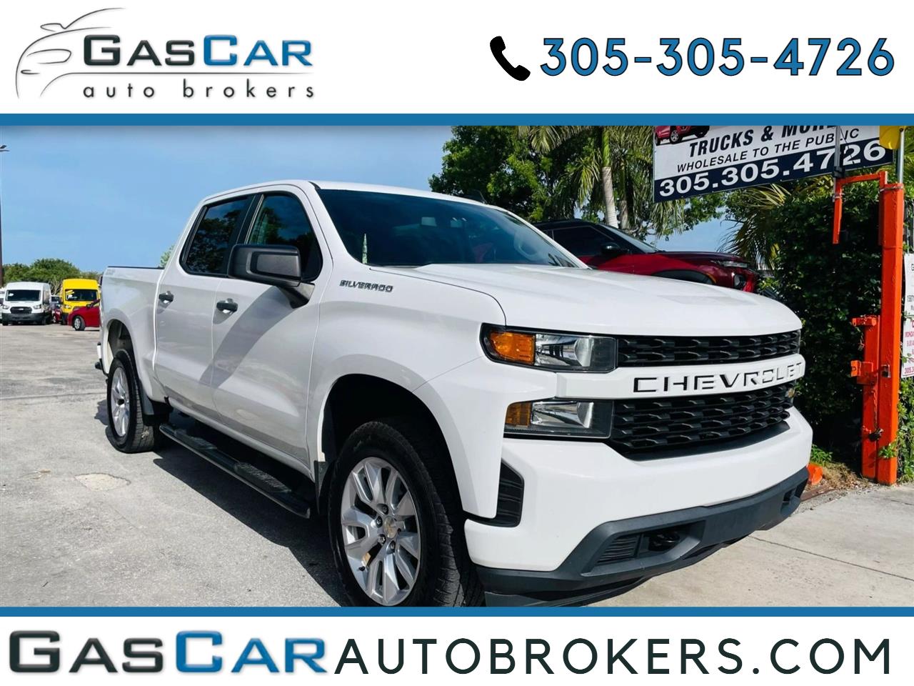 2021 Chevrolet Silverado 1500 Custom Crew Cab Short Box 2WD