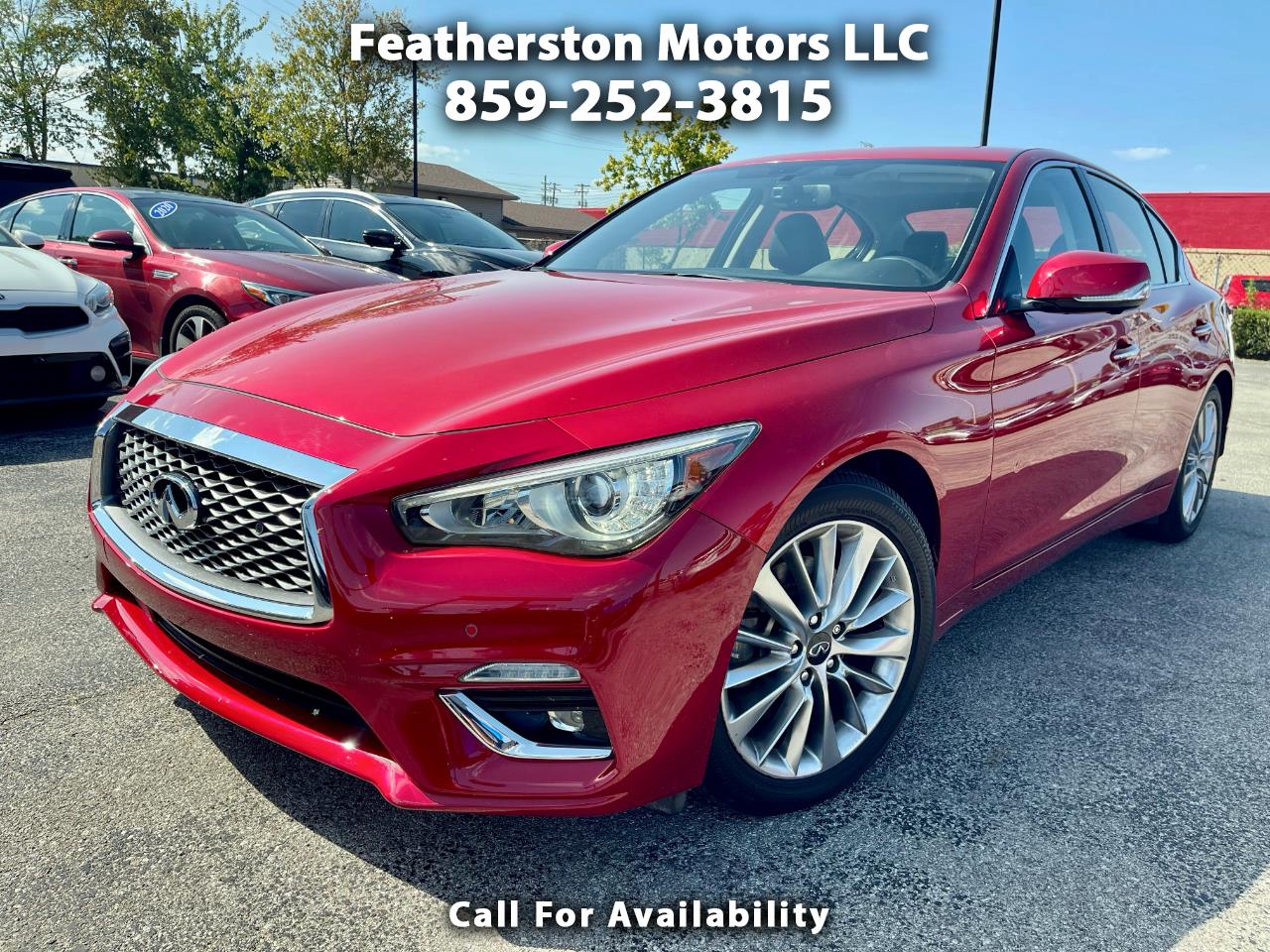 2021 Infiniti Q50 3.0t LUXE