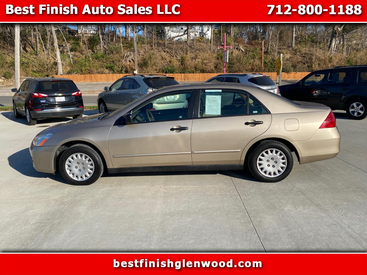 2007 Honda Accord VP Sedan AT