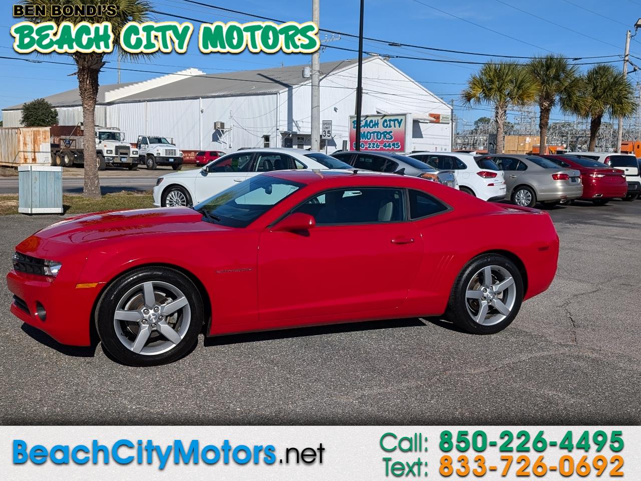 2012 Chevrolet Camaro 2dr Cpe 2LT