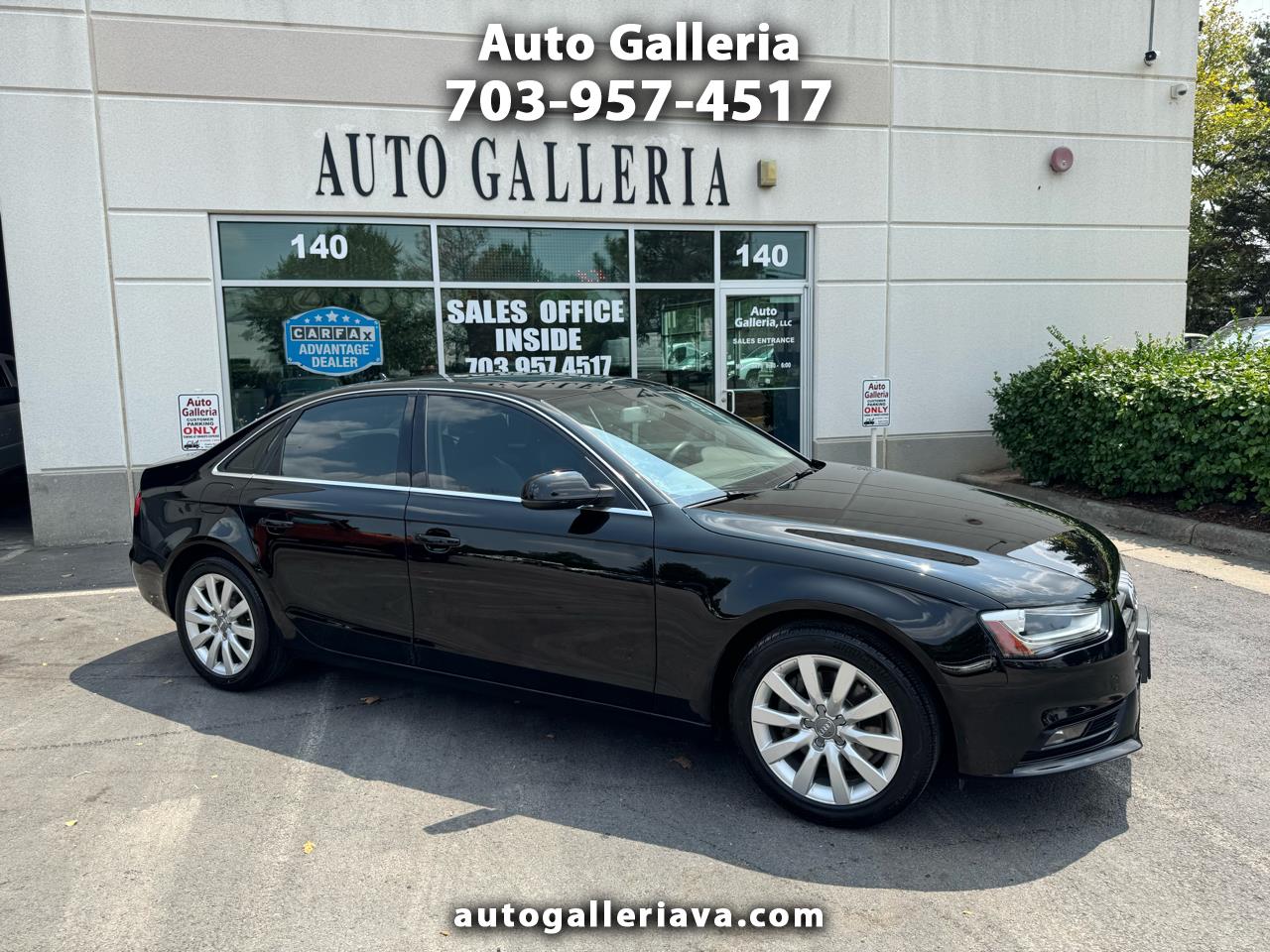 2013 Audi A4 2.0T Sedan quattro Tiptronic