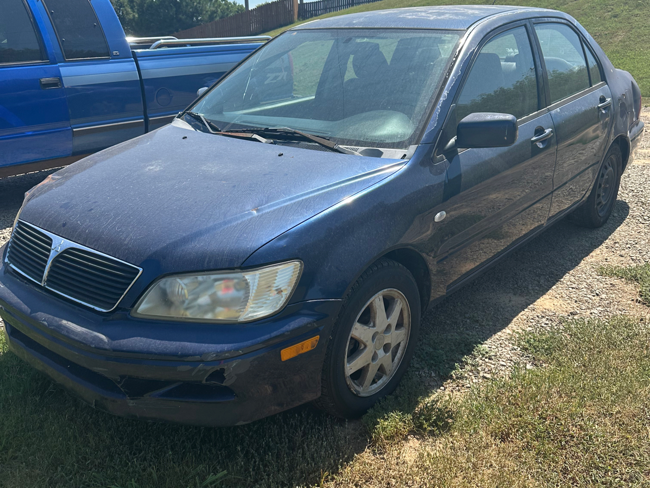 2002 Mitsubishi Lancer Blue