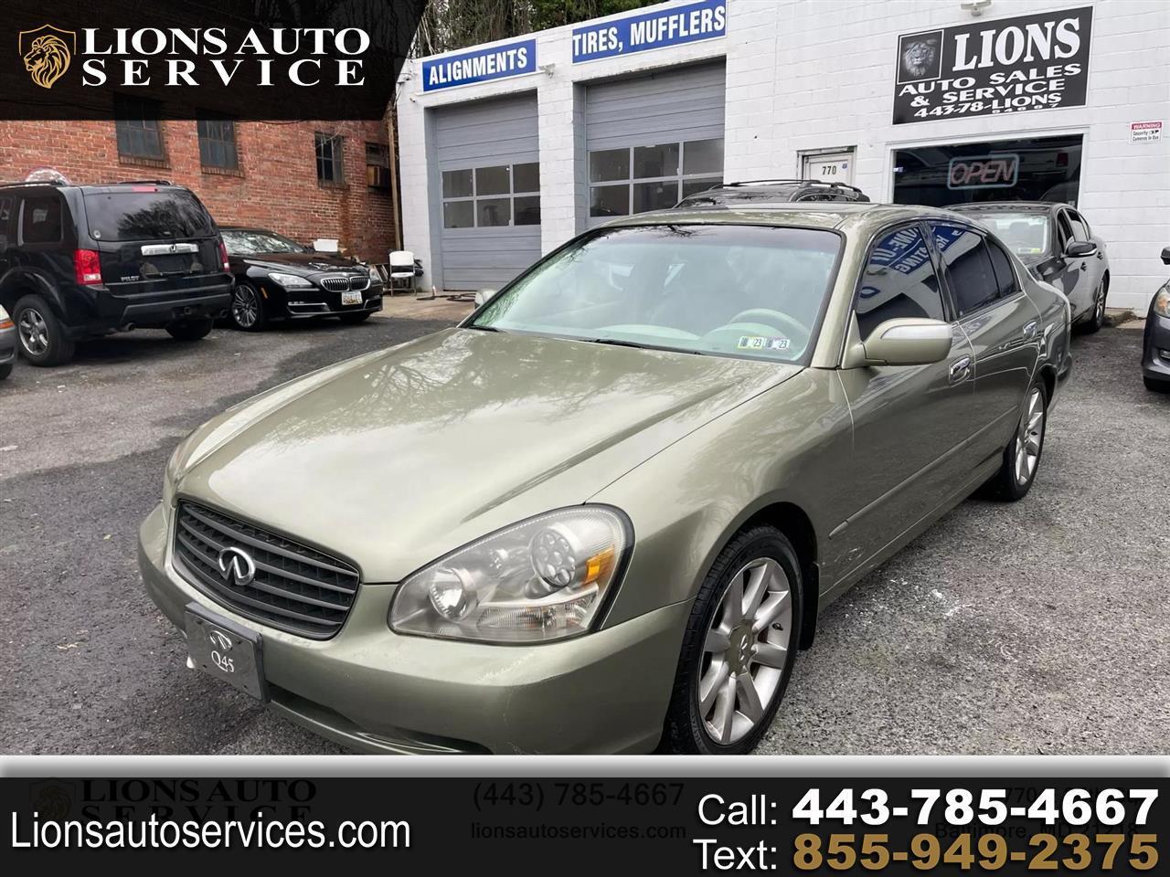 Infiniti Cars 2002