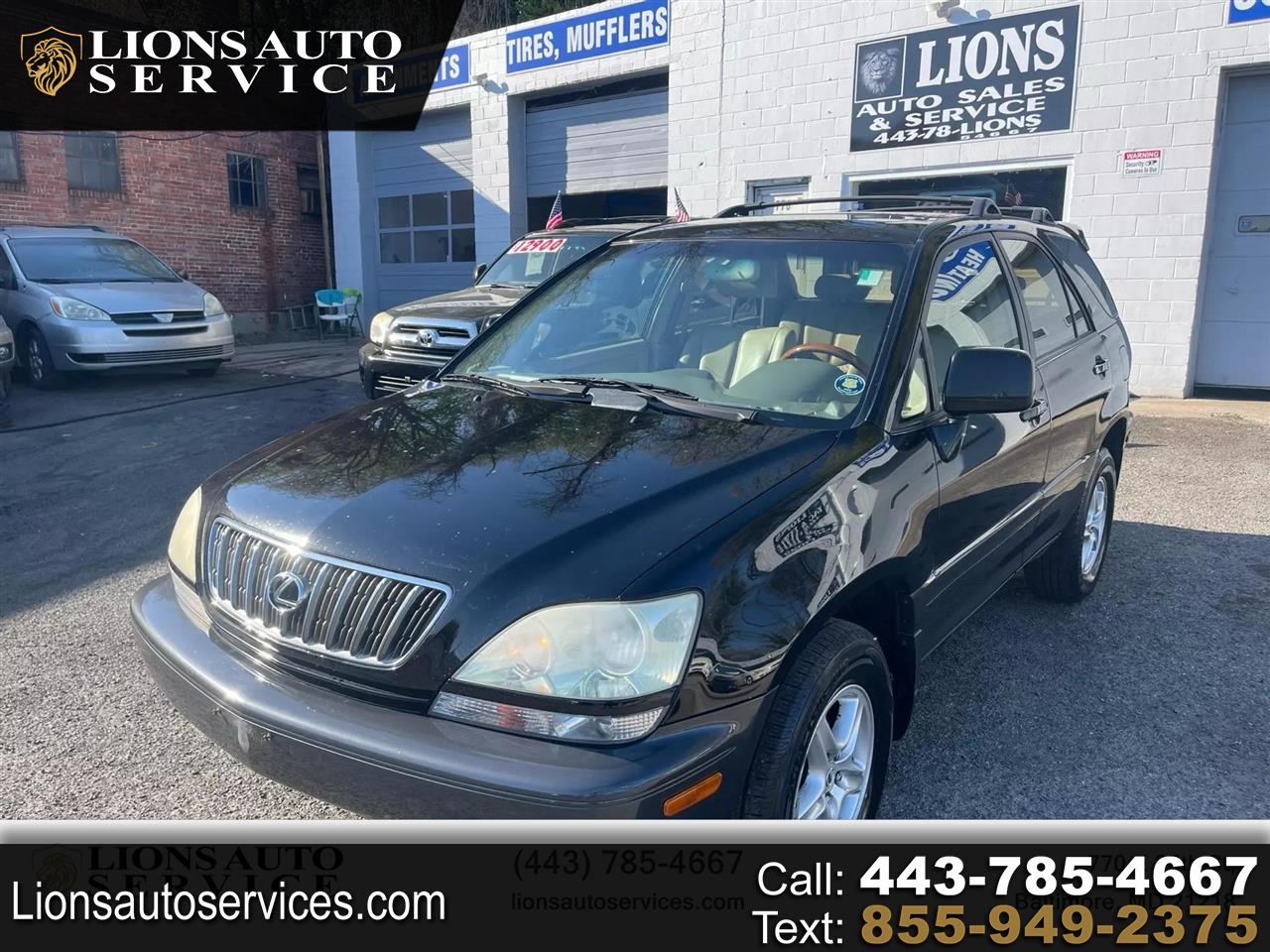2003 Lexus Suv Black