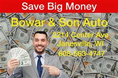Used Cars Janesville WI | Used Cars & Trucks WI | Bowar & Son Auto