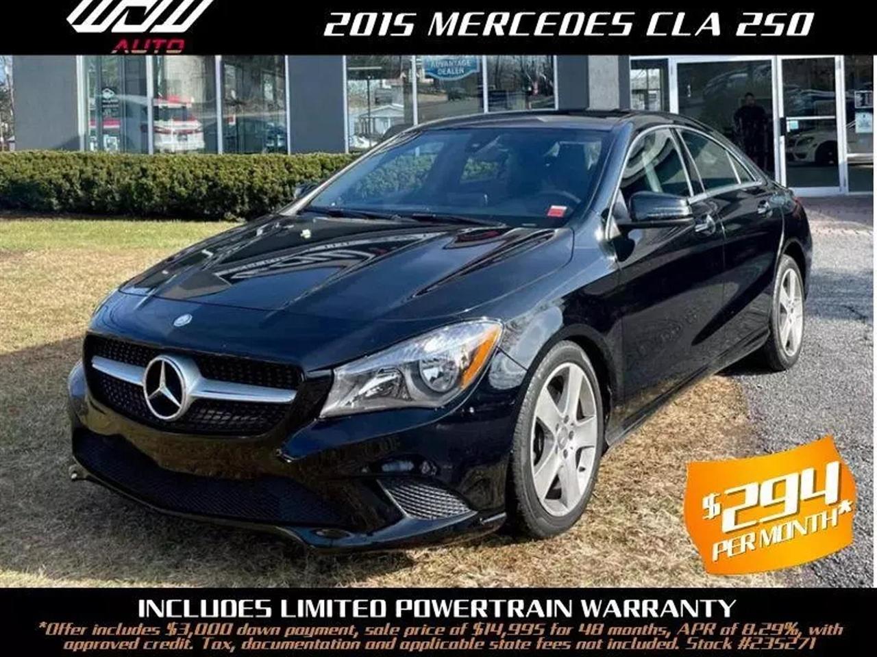 2015 Mercedes-Benz CLA-Class CLA250 4MATIC