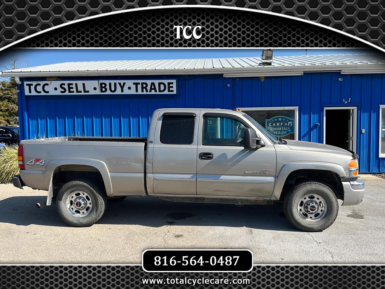 Used 2003 GMC Sierra 2500HD Ext Cab 143.5" WB 4WD SLE for Sale in ...