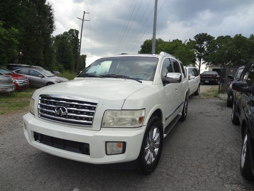 2010 Infiniti Qx56 White