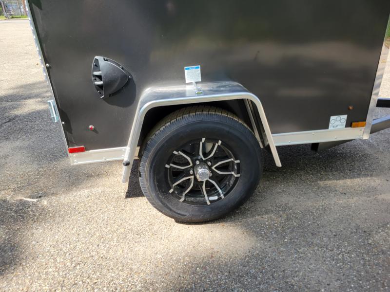 2025 US Cargo 4x6 Barn Door, Aluminum Rims