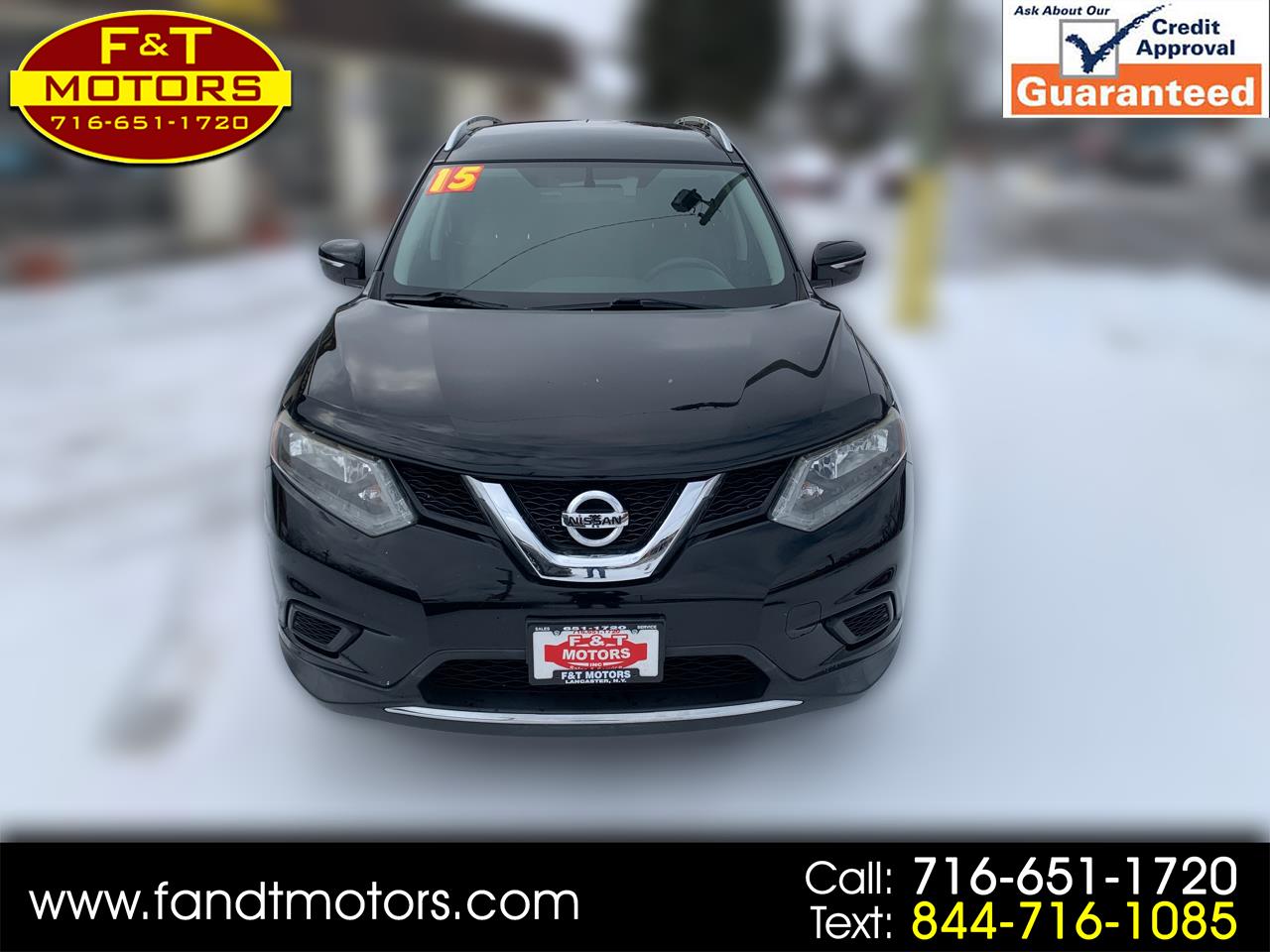 2015 Nissan Rogue AWD 4dr SV