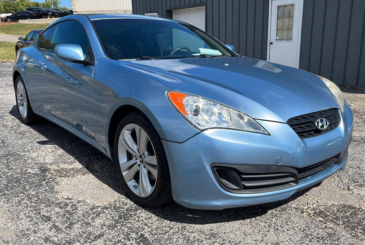 Hyundai Genesis Coupe 2010 Blue
