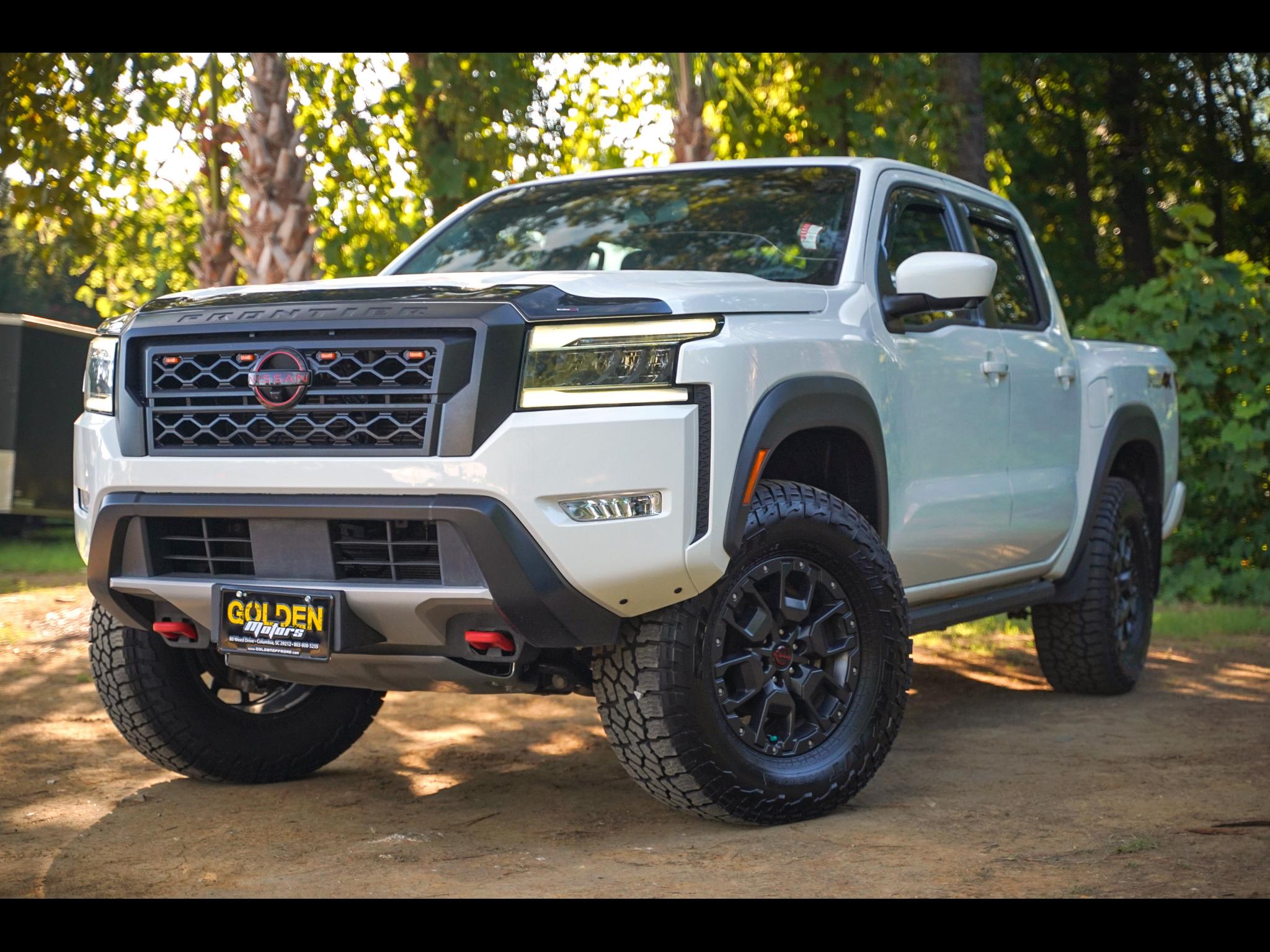 2022 Nissan Frontier Crew Cab 4x4 Pro-4X Auto Lifted