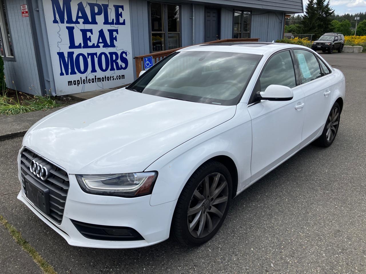 Used 2013 Audi A4 4dr Sdn Auto Quattro 2 0T Premium Plus For Sale In Used 2013 Audi A4 4dr Sdn Auto Quattro 2 0T Premium Plus For Sale In